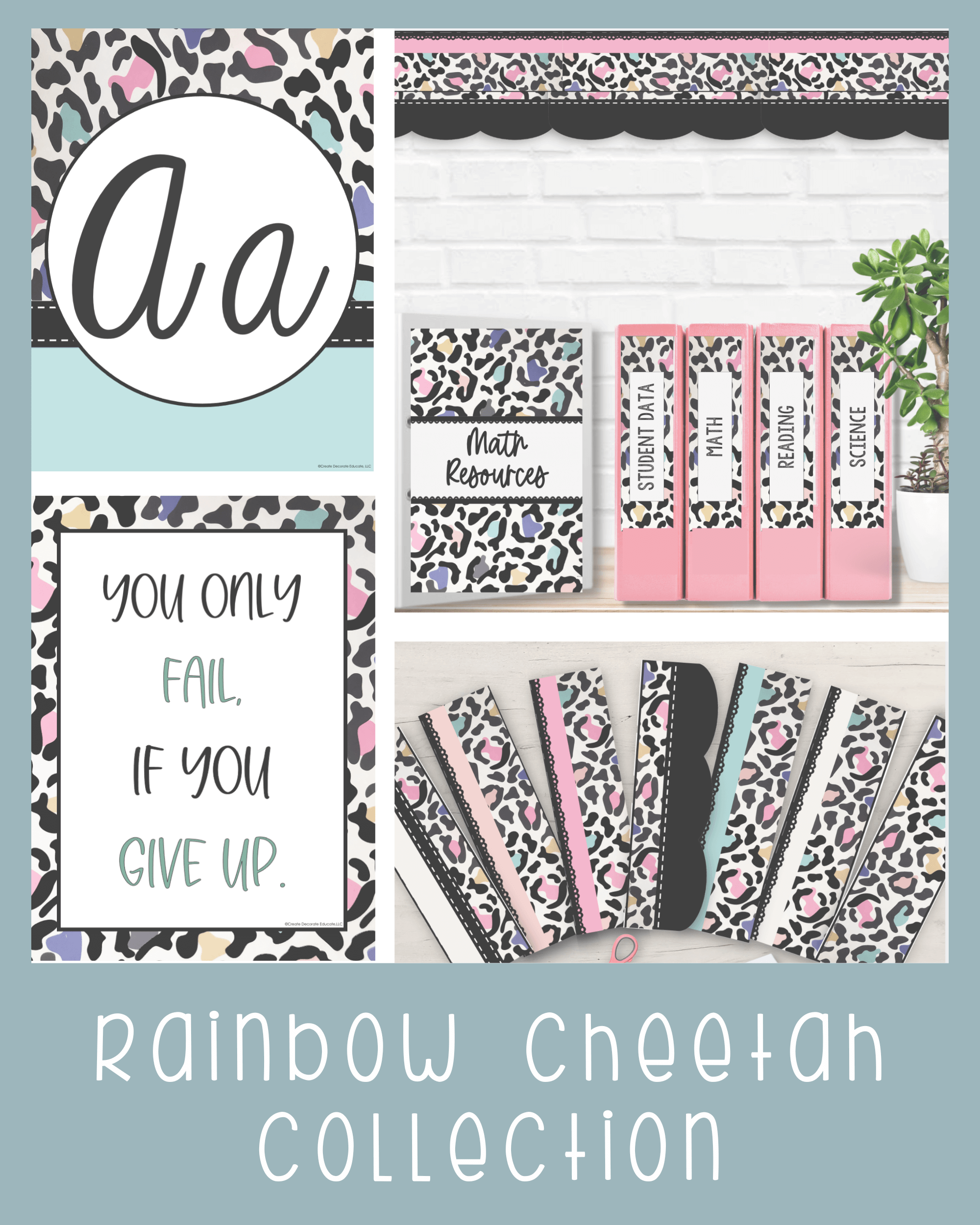Printable Classroom Decor - Create Decorate Educate